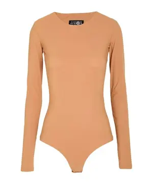 MAISON MARGIELA Solid Crew-neck Knit Jumpsuit