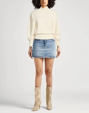 Isabel Marant Étoile Solid Color Knitted Long Sleeve Turtleneck Sweater