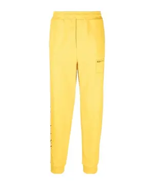 Helmut Lang New York Postcard Track Trousers - Yellow