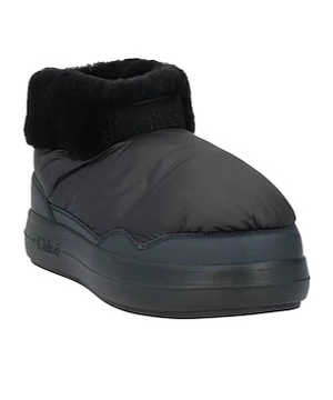 Chloé Minimal Fleece-lined Ankle Boots
