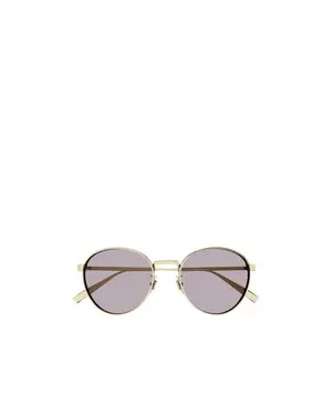 Dunhill Round-frame Sunglasses - Gray