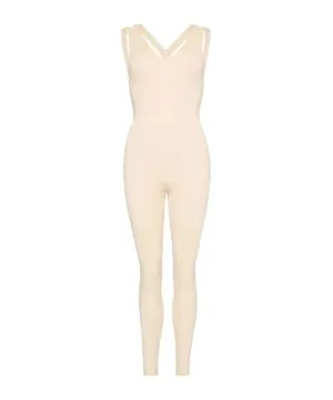 ERES Kathrine Jumpsuit With Criss-cross Back Detail - Nude