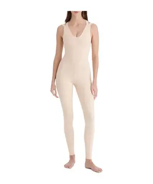ERES Kathrine Jumpsuit With Criss-cross Back Detail - Nude