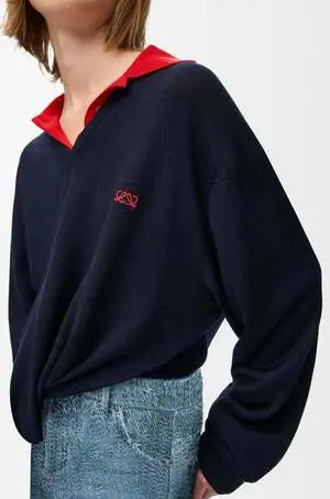 Loewe Long Sleeve Wool Sweater