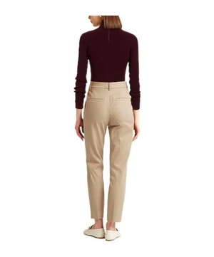 Max Mara Solid Turtleneck Knit Top