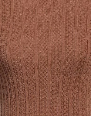 Rag & Bone Solid Color Knitted Short-sleeve Top