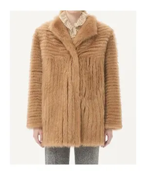Valentino Garavani Concealed Front Fastened Long-sleeved Coat
