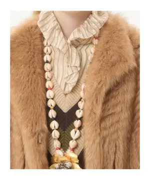 Valentino Garavani Concealed Front Fastened Long-sleeved Coat
