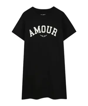 ZADIG&VOLTAIRE Amour-print T-shirt Dress