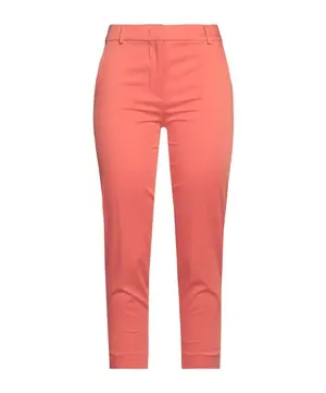 Max Mara Plain Colour Casual Trousers - Red