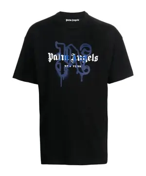 Palm Angels Grafitti-print T-shirt