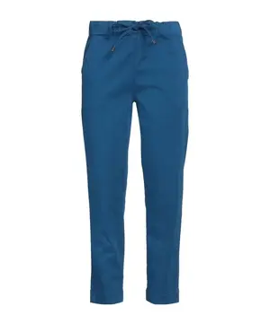 Max Mara Plain Colour Casual Trousers - Blue