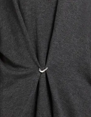 Isabel Marant Étoile Solid Color Wool V-neck Knit Sweater