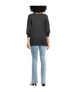 Isabel Marant Étoile Solid Color Wool V-neck Knit Sweater