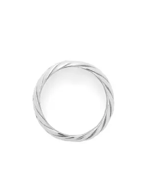 Loewe Braided Ring In Sterling Silver