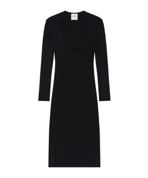 COURREGES Infinity Mini Dress - Black