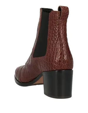 Rag & Bone Croc-embossed Leather Chelsea Boots