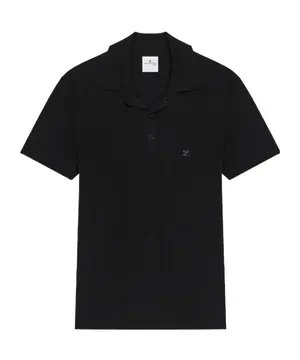 COURREGES Knitted Polo Shirt