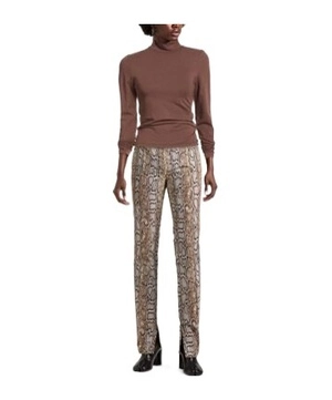 Rag & Bone Solid Color Turtleneck Long-sleeve T-shirt