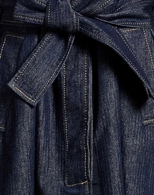MAXCO. Denim Trench Coat
