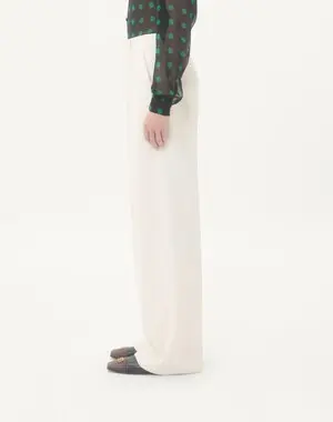 Valentino Garavani Pleated Wide-leg Trousers