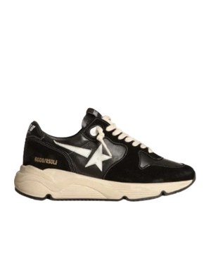 GOLDEN GOOSE Golden Goose Deluxe Brand Running Sole Sneakers In Nappa Leather And Suede Black