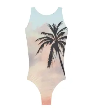 Palm Angels Sunrise Palm Swimsuit