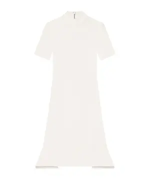 COURREGES Scuba Mini Dress - White