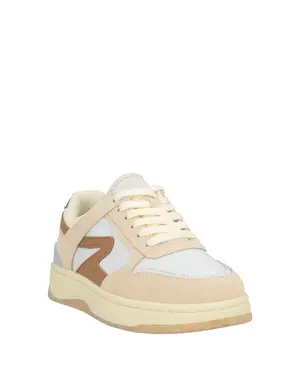 Rag & Bone Two-tone Suede And Leather Low-top Sneakers