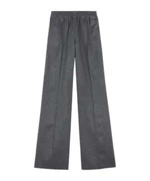 TOD'S Tailored Elasticated Waist Trousers With Embroidered Detail