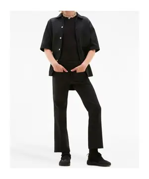 COURREGES Skater Retro Twill Shirt