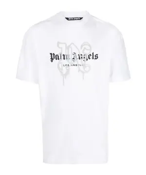 Palm Angels Grafitti-print T-shirt