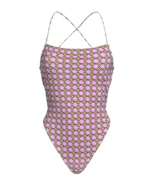 Tory Burch Geometric Print One-piece Swimsuit - Multicolor