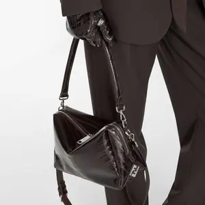 Fendi Chevron Hagfish Gloves