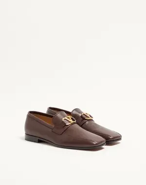Valentino Garavani Vlogo Signature Kidskin Loafers