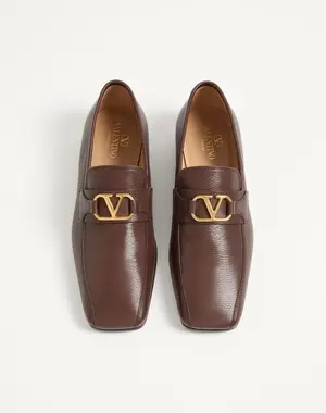 Valentino Garavani Vlogo Signature Kidskin Loafers
