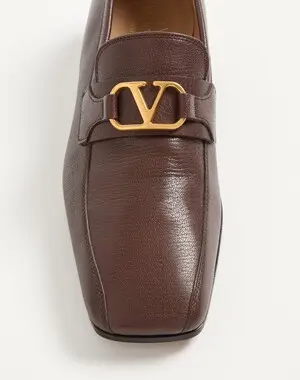 Valentino Garavani Vlogo Signature Kidskin Loafers