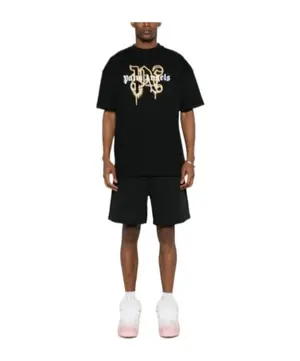 Palm Angels Las Vegas Monogram-print T-shirt