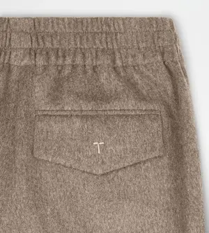 TOD'S Elastic-waist Straight-leg Pants