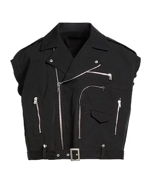 Rick Owens Minimal Solid Color Jacket - Black