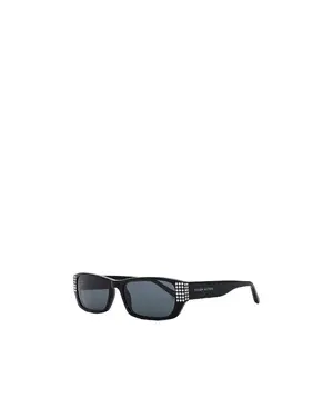 Magda Butrym Embellished Rectangle Sunglasses