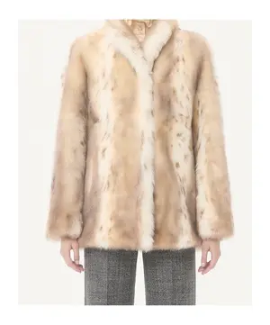 Valentino Garavani Hook Closure Long-sleeved Coat