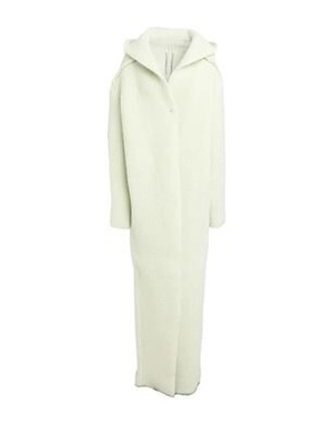 Rick Owens Minimal Single-breasted Coat - White