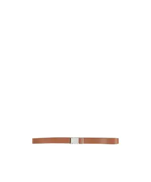 Max Mara Minimalist Solid-color Belt - Brown