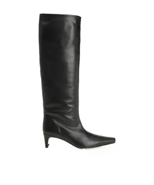 Staud Wally Low Heel Pointed Toe Boots
