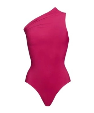 Rick Owens Plain Colour One-piece Swimsuits - Red