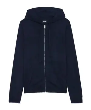 Zadig&Voltaire Clash Zip-up Hoodie - Ink
