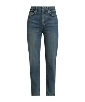 Rag & Bone Plain Colour Straight-leg Jeans - Blue