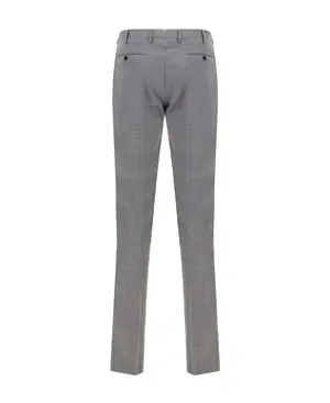 PT TORINO Tailored-cut Tapered Trousers