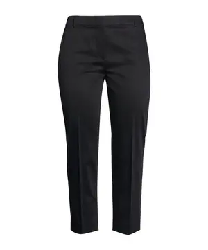 Max Mara Plain Colour Casual Trousers - Black